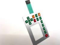 China OEM Customized Design Push Button Membrane Switch With Glossy Surface for sale