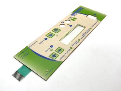 중국 향상된 사용자 인터페이스 및 경험을 위해 촉각 표시를 가진 엠보스 LED 막 스위치 판매용
