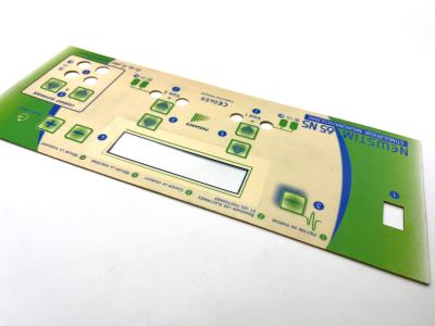 Cina Interruttore a membrana retroilluminato con circuito conduttivo d'argento in vendita