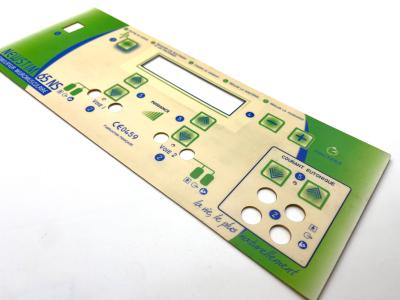 Chine Commutateur de membrane rétroéclairé tactile avec circuit conducteur en argent à vendre