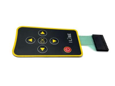 중국 촉각 표시 및 버튼 피드백을 위한 엠보싱 처리된 맞춤형 멤브레인 스위치 판매용