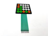China Customizable Surface Mount metal dome membrane switch for sale