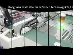 Comutadores de membrana LED de impressão de tinta de prata condutora para dispositivos de telecomunicações WIFI