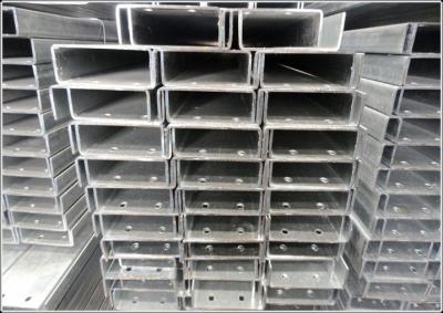 China SS400 Galvanized Steel C Channel , Hot Rolled Mild C Channel Steel Beam for sale