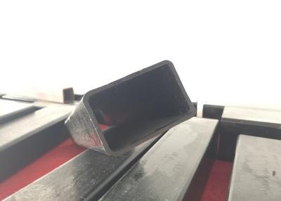 China Black Galvanized Mild Steel Square Tubing with Q345 GB/T700 - 2009 Standard for sale