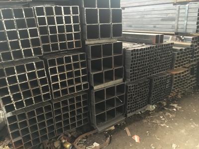 China SGS certified Q345 Square Steel Pipe , Seamless S275JR Black Square Tubing for sale