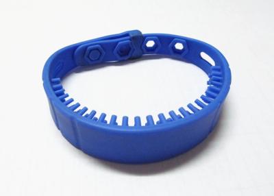 China Remote Distance Soft UHF Printed Silicone Wristbands , Custom Wristbands For Events for sale