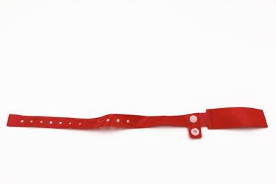 China ISO18000-6C UHF Disposable Rfid Silicone Wristbands Apply To Events Party Or Concert for sale