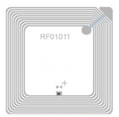 China Passive Anti Tear Rfid Label Tag For Garbage Bin Management System for sale