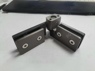China Casting Brass Shower Door Hinges High Precision Erosion Resistant for sale