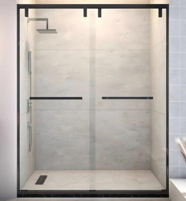 China Rust Resistance Shower Glass Wall Profile High Precision For Dry Wet Separation for sale
