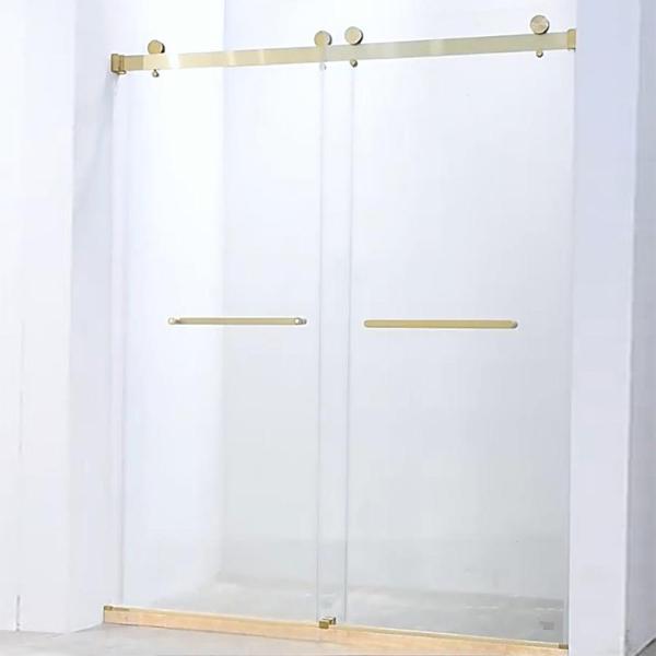 Quality Waterproof Glass Sliding Door Fittings Scratch Resistant Shower Door Runners for sale