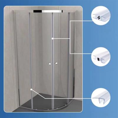 China Mildew Proof Shower Door Seal Strip Customizable Shower Door Sweep Replacement for sale