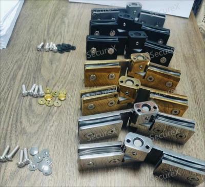 China Casting Glass Shower Door Hardware Inside And Outside Easy Installation for sale