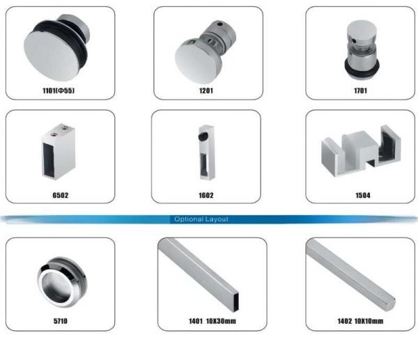 Quality Easy Installation Shower Screen Rollers High Precision Heat Resistance for sale