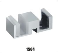 China Glass Door Corner Code Shower Screen Stopper Surface Smooth Erosion Resistant for sale