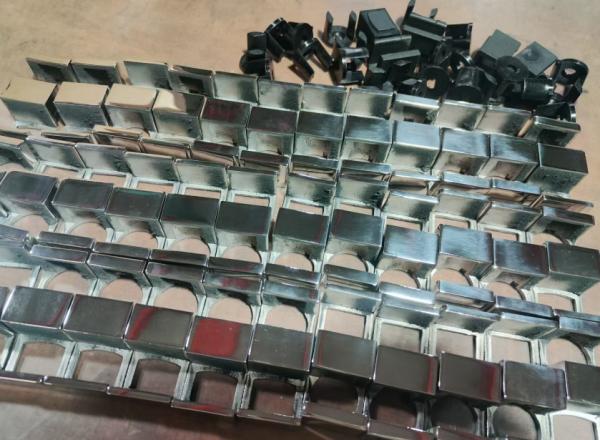 Quality Glass Door Corner Code Shower Screen Stopper Surface Smooth Erosion Resistant for sale