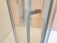 Quality Corrosion Proof Bathroom Glass Door Handle Modern Style Customized for sale