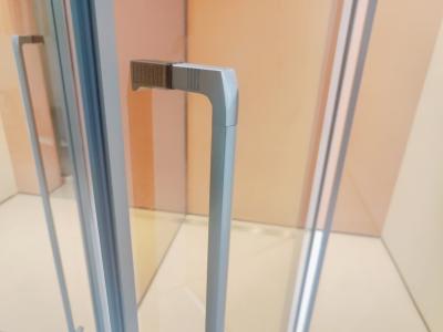 Cina Maniglia di porta in vetro a prova di corrosione bagno stile moderno personalizzato in vendita