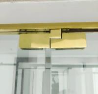 China SUS 304 Material Casting Shower Door Wall Profile Inside And Outside for sale