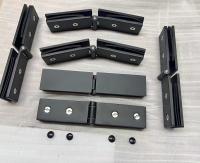 China Stainless Steel Frameless Shower Screen Hinges High Precision Casting for sale