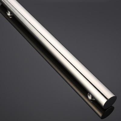 China Frameless Stainless steel 304 handle for the shower room bathroom door perfect for 8 to 12mm glass thickness durable and modern design for sale