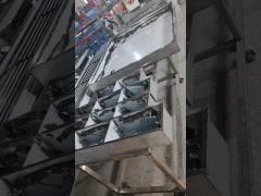 Wohnzimmer Edelstahl TV Wandnische