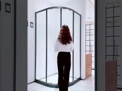 Roestvrij staal douche glasprofiel erosiebestendige oppervlak glad