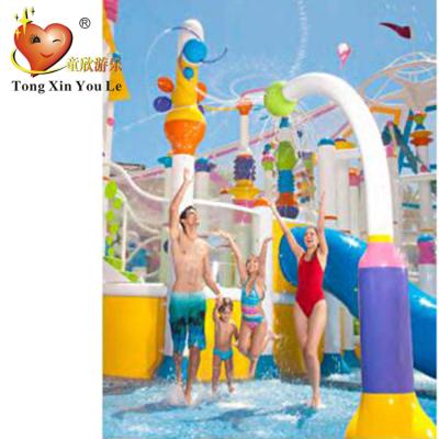 Cina 2019 Funny Amusement Park Fiberglass Water Games Water Park Water Slide Equipment For Kids in vendita