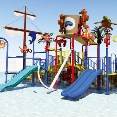 Cina Interesting Fiberglass Children's Water Park Slide For Sale in vendita
