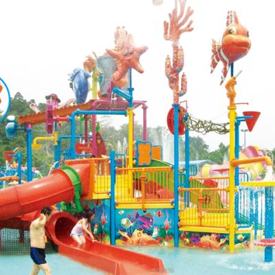 Cina Fiberglass Water House Water Playground in vendita