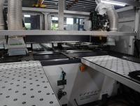 China Two Workstation Six Side Drilling Machine For Wood 46KW for sale