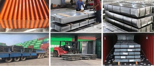 Prepainted Galvanized Steel Tile Color Coated Corrugated Roofing Sheet