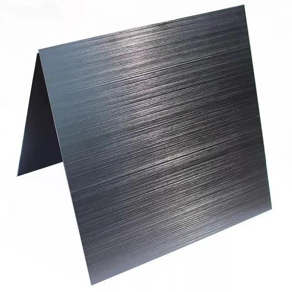 Golden Brushed Anodized Aluminium Sheet 1050 1090 Aluminum Plate Coil for Fabrication