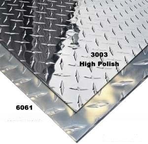 Diamond Plate Aluminum Sheets 4X8, Customized 1050 Aluminum Plate for Floor