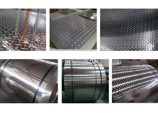 3003 5052 6061 6082 Grade 3mm 5mm Aluminium Tread Plate Sheet Blank Aluminum Coil