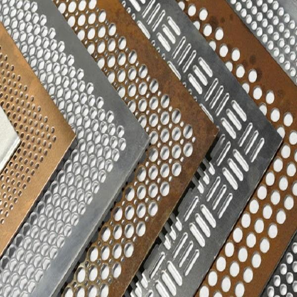 Color Powder Coated Perforated Metal Sheet for Stairs Decoration