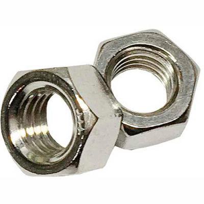 China ASME B18.2.2 Brass Heavy Hex Nuts and Jam Nuts Plain Finish Screw With Nut for sale