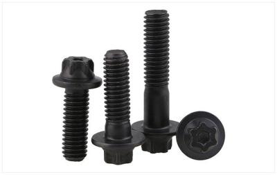 Китай Болты с буртиком ASTM A574 вокруг грубого/штрафа фланец 12 пунктов привинчивают высокопрочную легированную сталь продается