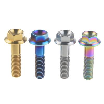 Китай Цинк 10,9 желтого цвета легированной стали ранга болта с буртиком наговора Din 6921 покрыл продается