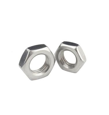 China Stainless Steel Hex Thin Nut Galvanized DIN 936 for sale