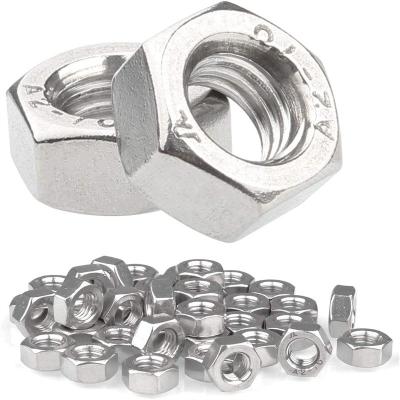 China Insert Nut M5 Hex Din934 Nut Inner-Outer Threaded Stainless Steel for sale