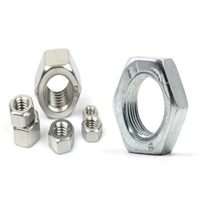 China Hex Nut DIN934 Stainless Steel SS304 316 M2 M4 M6 for sale