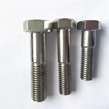 China Inconel 625 Steel Hexagonal Bolts And Nuts UNS N06625 Fasteners Screws 2.4856 Din 933 Din 931 for sale