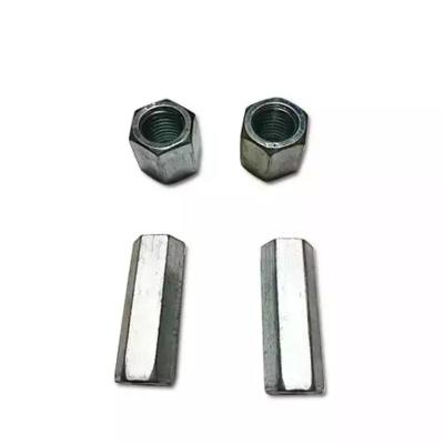 China Hexagon Sleeve Barrel Nut DIN 6334 M2 To M17 Stainless Steel Threaded Long Nut for sale