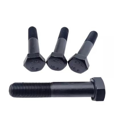 중국 강철 육각 볼트와 핵심은 8.8 육각 볼트 DIN931 DIN933 DIN934 검정색을 등급화합니다 판매용