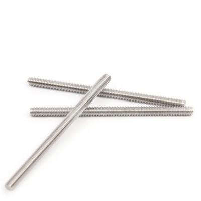 중국 실이 꿰인 나사산이 있는 봉 A2-70 스테인레스 강 직류 전기로 자극된 DIN975 304 316 판매용