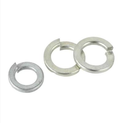 China Stainless Steel 304 316 Split Lock Spring Washer Custom Carbon Steel Ring for sale