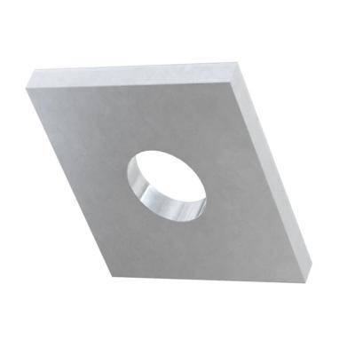 Cina Il acciaio al carbonio ha galvanizzato la rondella piana del quadrato della rondella DIN436 tutta la dimensione in vendita