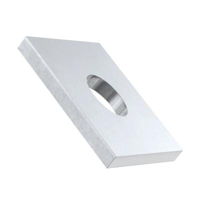 Rondella piana DIN436 del quadrato di acciaio inossidabile SS304 SS316L di M3 M6 M8